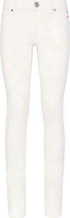 Philipp Plein Damen, Jeans, Wei&szlig;, W27Gr&ouml;&szlig;e