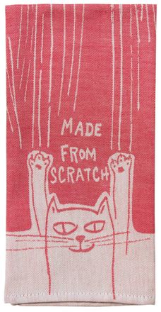 Blue Q Dish Towel, Made From Scratch, Woven, 100% Cotton, 28 by 21 Inches (WW604)