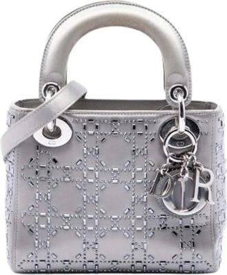 Dior Pre-owned Lady Dior - Femme - Pre-owned - Gris - Taille: ONE Size