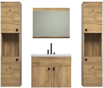 M&S Collection Haven Badm&ouml;belset 5 Teile Eiche Dekor