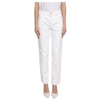 7 For All Mankind Damen, Jeans, Weiß, W28Größe
