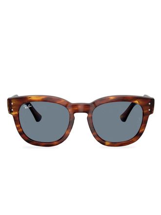 Ray-Ban lunettes de soleil 0RB0298S &agrave; monture ronde - Marron