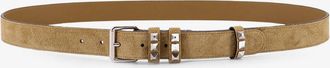 Valentino Garavani Flaneuse suede belt with iconic studs - VALENTINO GARAVANI - gender_Man