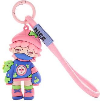 Generic Pendentif porte-cl&eacute;s danime, pendentif de figurine danime | Accessoires cr&eacute;atifs Porte-cl&eacute;s, pendentif porte-cl&eacute;s danime cr&eacute;atif, adorable figurine da