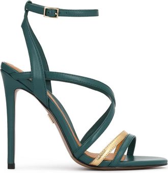 Kazar Femme, Chaussures, Vert, Taille: 39 EU Sandales en cuir Kazar dans un coloris unique