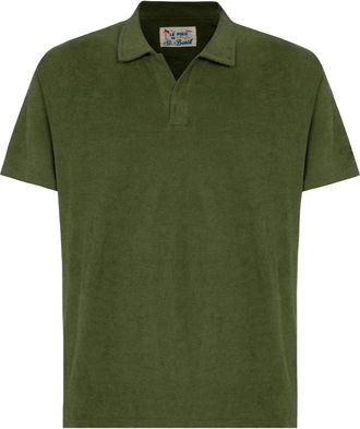 MC2 Saint Barth Homme, Tops, Vert, Taille: XL Polo Chemises