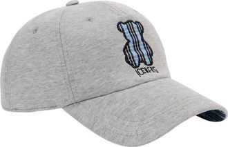 Iceberg Homme, Accessoires, Gris, Taille: ONE Size Casquette de baseball avec application Ours