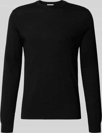 Profuomo Regular Fit Strickpullover aus reiner Wolle