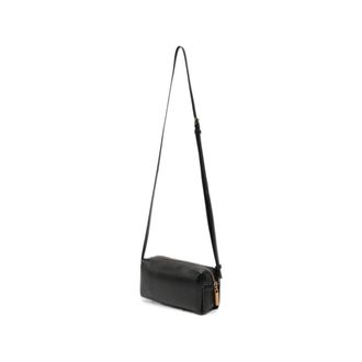 Khaite Suede Shoulder Bag - Black