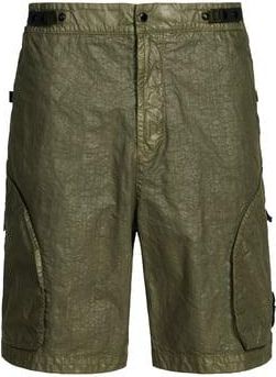 Stone Island Bermuda texturé à logo