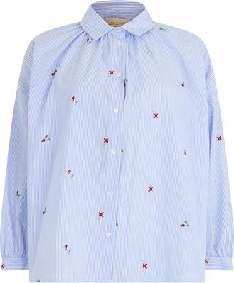 Max Mara Femme, Blouses et Chemises, Bleu, Taille: 42 FR Blouses & Chemises