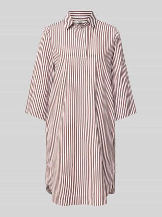 0039 Italy Knielanges Kleid mit 3/4-&Auml;rmel Modell DERRY