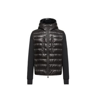 Moncler Moncler Cardigan Zipp&eacute; Matelass&eacute;, Homme, Noir, Taille: 3xl
