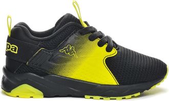 Kappa Herren San Puerto EL Inf Bb Sportschuhe, Schwarz/Neongelb, Einheitsgröße