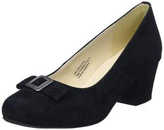 Hirschkogel 3000014, Escarpins Femme, Schwarz, 38 EU
