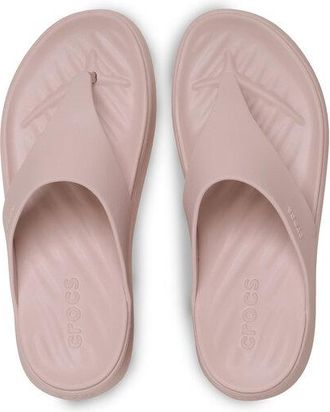 Crocs Zehentrenner Getaway Triangle Flip 212018 Rosa