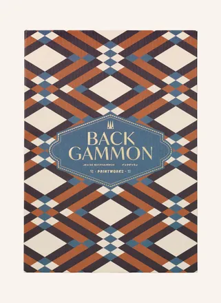 Printworks Printworks Brettspiel Backgammon Bazaar schwarz