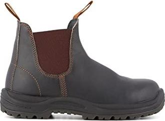 Blundstone Bottines Chelsea 910 en Cuir Noir à Embout DAcierBottine Chelsea 192 en Cuir Marron à Embout AAcier 12