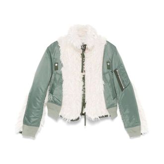 sacai Damen, Jacken, Mehrfarbig, SGr&ouml;&szlig;e