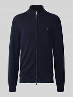 Christian Berg Strickjacke mit Rei&szlig;verschluss