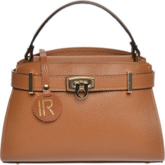 Isabella Rhea Braun Rindsledertasche