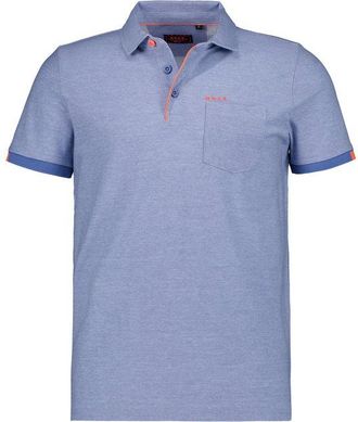 N.Z.A. Herren Polo-Shirt blau