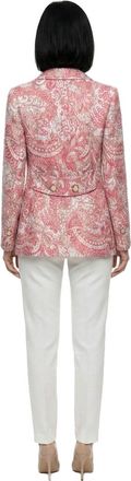 Dolce & Gabbana Womens Multicolor Metallic Fibre Blazer Clothing