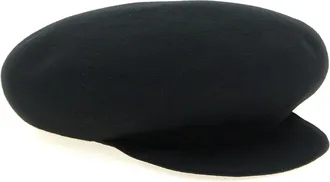 Yohji Yamamoto Mens Black Polyethylene Cap (baseball Hat)