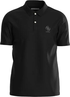 Guess Polo uomo Guess Nolan short sleeve polo nero E25GU11 M4YP66J1314 L