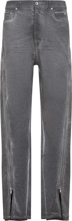 Rick Owens Straight Leg Jeans - Gelb