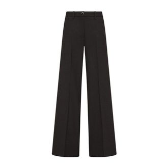 Nine In The Morning Nadia Weite Hose - - Trousers - Damen - Braun - W28