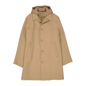 Herno Homme, Manteaux, Brun, Taille: 2XL Manteau en laine