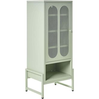 Beliani Sideboard SOLETTA Metall Mintgr&uuml;n