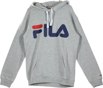 Fila Klassisches Logo Hoodie Hellgrau - - Sweatshirts & Hoodies - Herren - Grau - XL