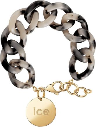Ice Watch ICE Jewellery - Chain Bracelet - Wild - Kettenarmband mit XL-Maschen f&uuml;r Frauen, geschlossen mit einer goldenen Medaille (021231)
