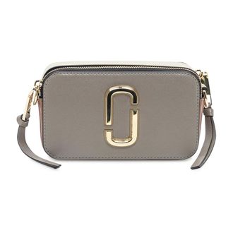 Marc Jacobs Femme, Sacs, Gris, Taille: ONE Size The Snapshot Crossbody Bag