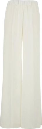 P.A.R.O.S.H. P.a.r.o.s.h., Femme, Pantalons, Blanc, Taille: 40 FR Light Poly Pants