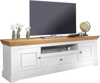JACK TV Lowboard - Kiefernholz massiv gewachst - B 189 cm - 2 Türen - 1 Schublade