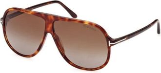 Tom Ford unisex, Accessoires, Brun, Taille: ONE Size Spencer Lunettes de soleil