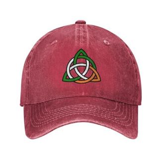 Generic Noeud Irlandais Unisexe Chapeau sans D&eacute;formation Casquette De Baseball Respirant Hip-Hop Cap pour Voyage Randonn&eacute;e Sport