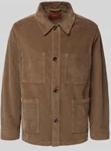Cruna Regular Fit Hemdjacke aus Cord Modell St.Honor&eacute;