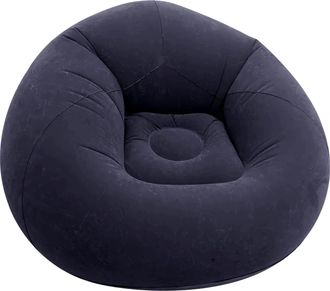 Generic Aufblasbarer Sofasessel - Aufblasbare Couch | Faltbarer tragbarer aufblasbarer Stuhl | Luftliege für Strand, Terrasse, Pool, Wohnmobil, Glamping, Bräu