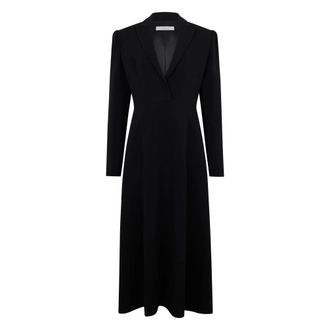 Philosophy di Lorenzo Serafini Femme, Robes, Noir, Taille: 46 FR Robe chemise droite