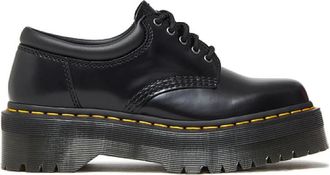 Dr. Martens Femme, Chaussures, Noir, Taille: 40 EU Chaussures &agrave; plateforme en cuir 8053