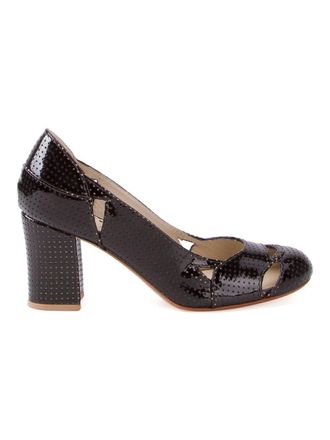 Sarah Chofakian escarpins vernis - Noir