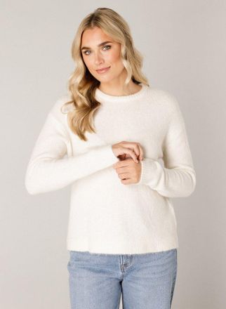 Base Level Strickpullover Yana mit Wolle