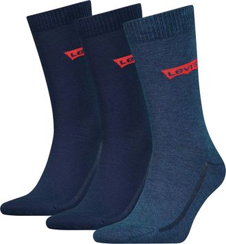 Levi's Unisex Classic Socks, Navy, 39/42