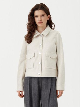 Vila &Uuml;bergangsjacke Jumpy 14100222 Beige Regular Fit