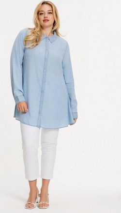 Yoek Blusentop Damen Bluse Flare Fit