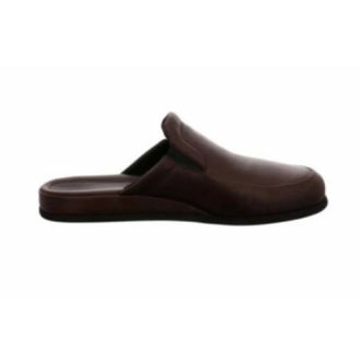 Rohde Herren Hausschuhe in Bordeaux Leder - - Shoes - Herren - Rot - 47 EU